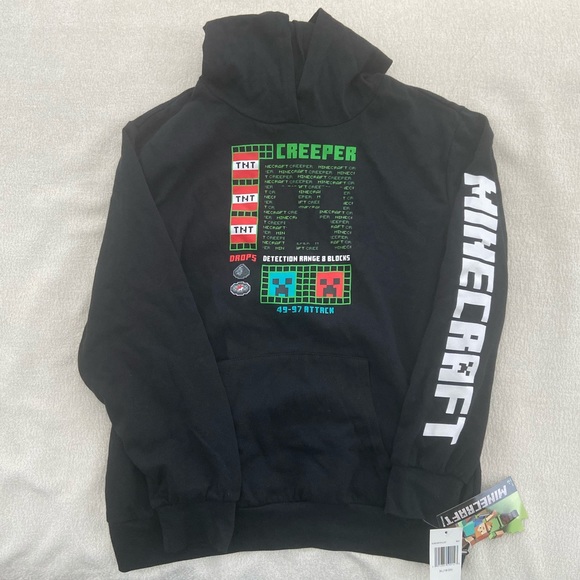 Minecraft | Shirts & Tops | New W Tags Minecraft Official Creeper ...